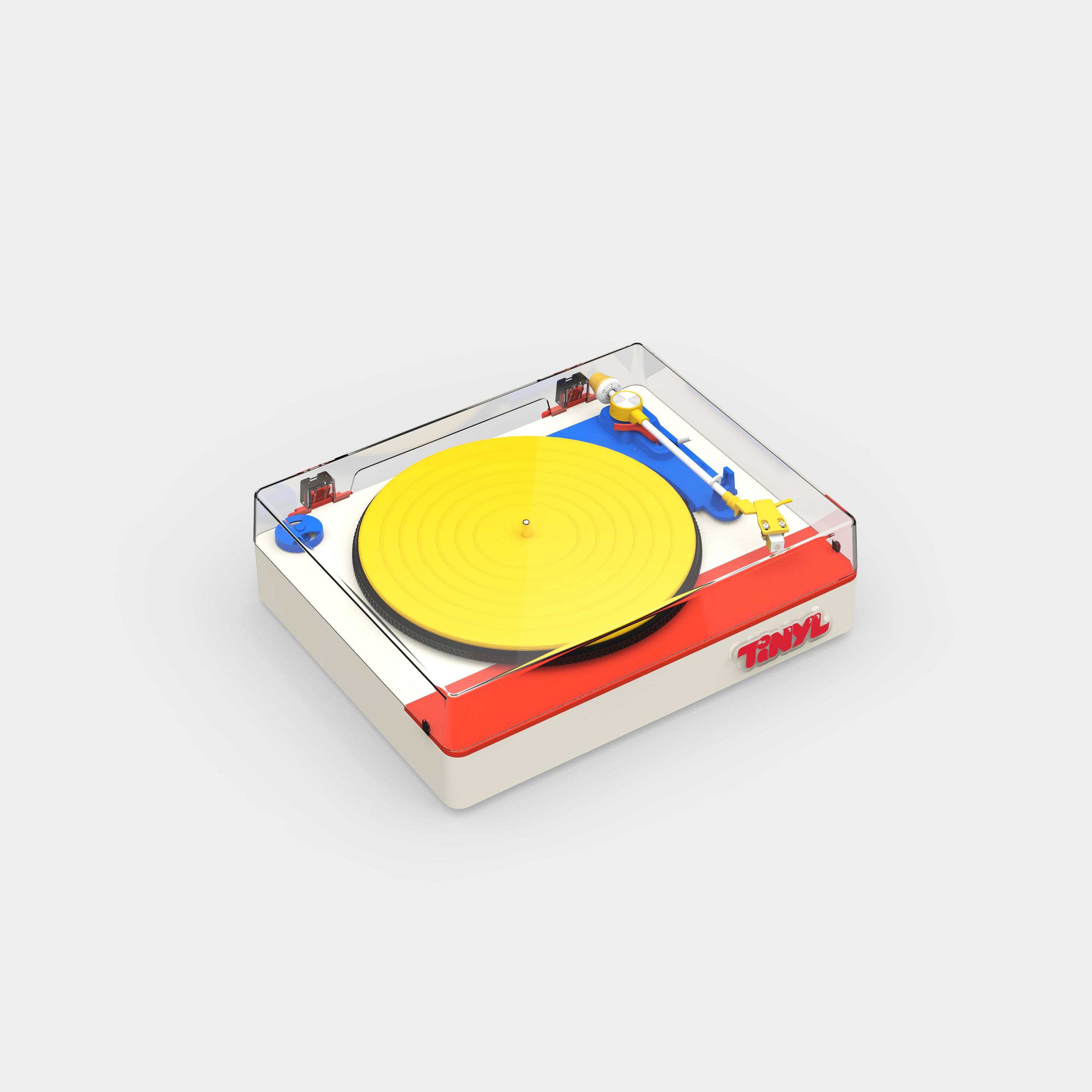 Tinyl Play Pro | Viral Memphis Dopamine Decor Record Player with Bluetooth