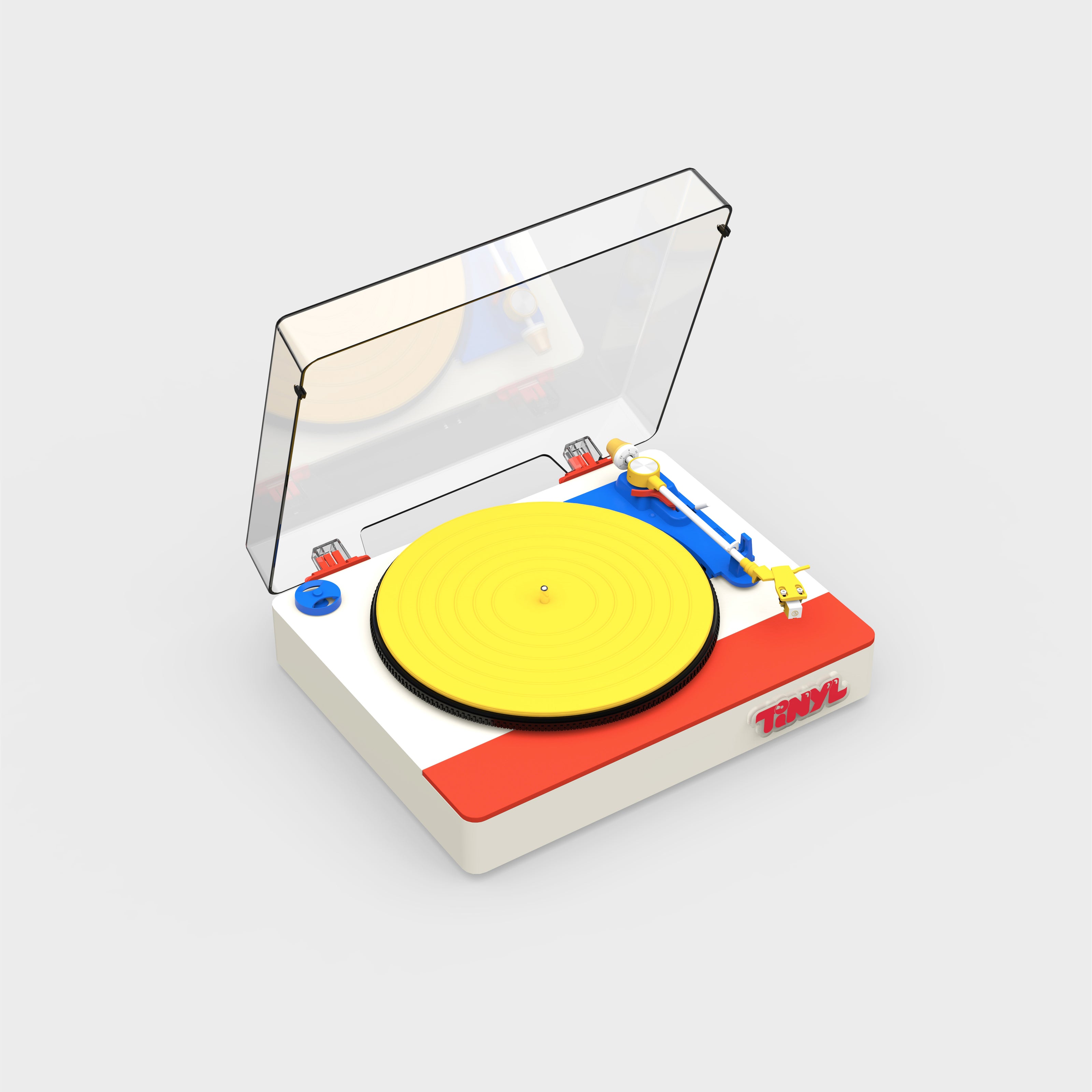 Tinyl Play Pro | Viral Memphis Dopamine Decor Record Player with Bluetooth