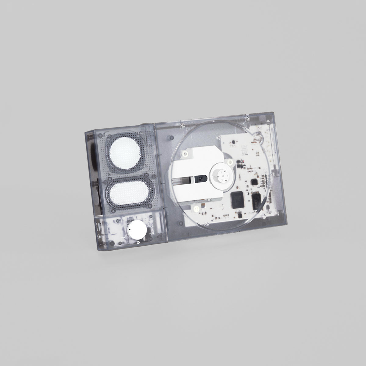 TINYL SPLIT Portable Transparent Bluetooth CD Player 3-in-1 Modular Design